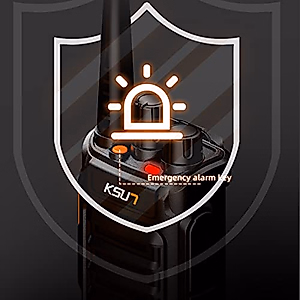 Two Way Radios Walkie Talkies Long Range 100 Miles, Built in Relay for Tunnels Mines Basement KSUN RL30 (3 Pack)