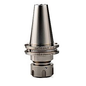 CAT40 ER25 2.5''L ER COLLET CHUCK TOOL HOLDER G2.5 25000RPM(USA)