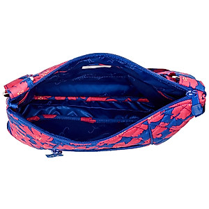 Vera Bradley Women's Cotton Hipster Crossbody Purse, Felicity Paisley, One Size