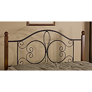 Hillsdale Furniture Hillsdale Milwaukee Post Full bed set, Textured Black