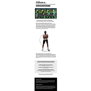 Golf Practice Equipment. Explosive Distance Increase, Core Training, Ground Reaction Force Lower Body Practice Tool.