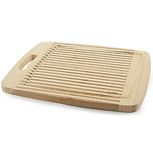 Core Bamboo Tulip Collection Cutting Board, Natural, Medium