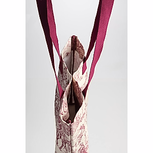 Maison d' Hermine Tote Bag 100% Cotton Canvas Reusable Shoulder Grocery Bag for Work Beach Travel Shopping Lunch Perfect for Gifts Men Women, The Miller - Red