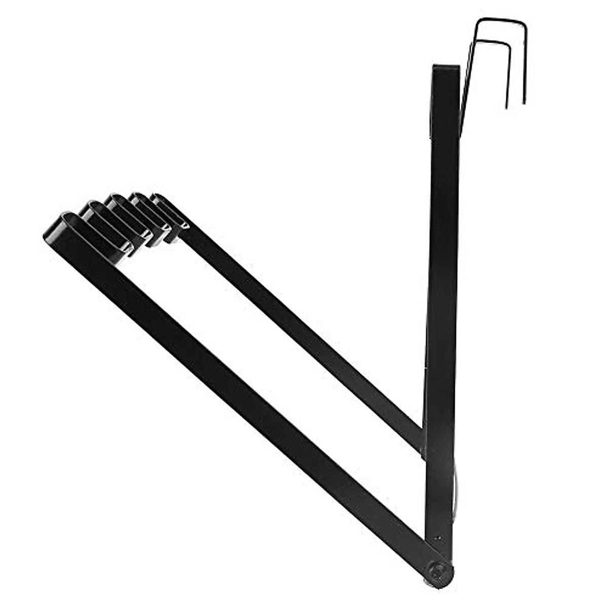 Household Waste Garbage Bag Hanging Rack Rubbish Bag Holder Kitchen Cabinet Bag Rack Holder Accessory Waste Bag Rack Kitchen Supplies(Black)