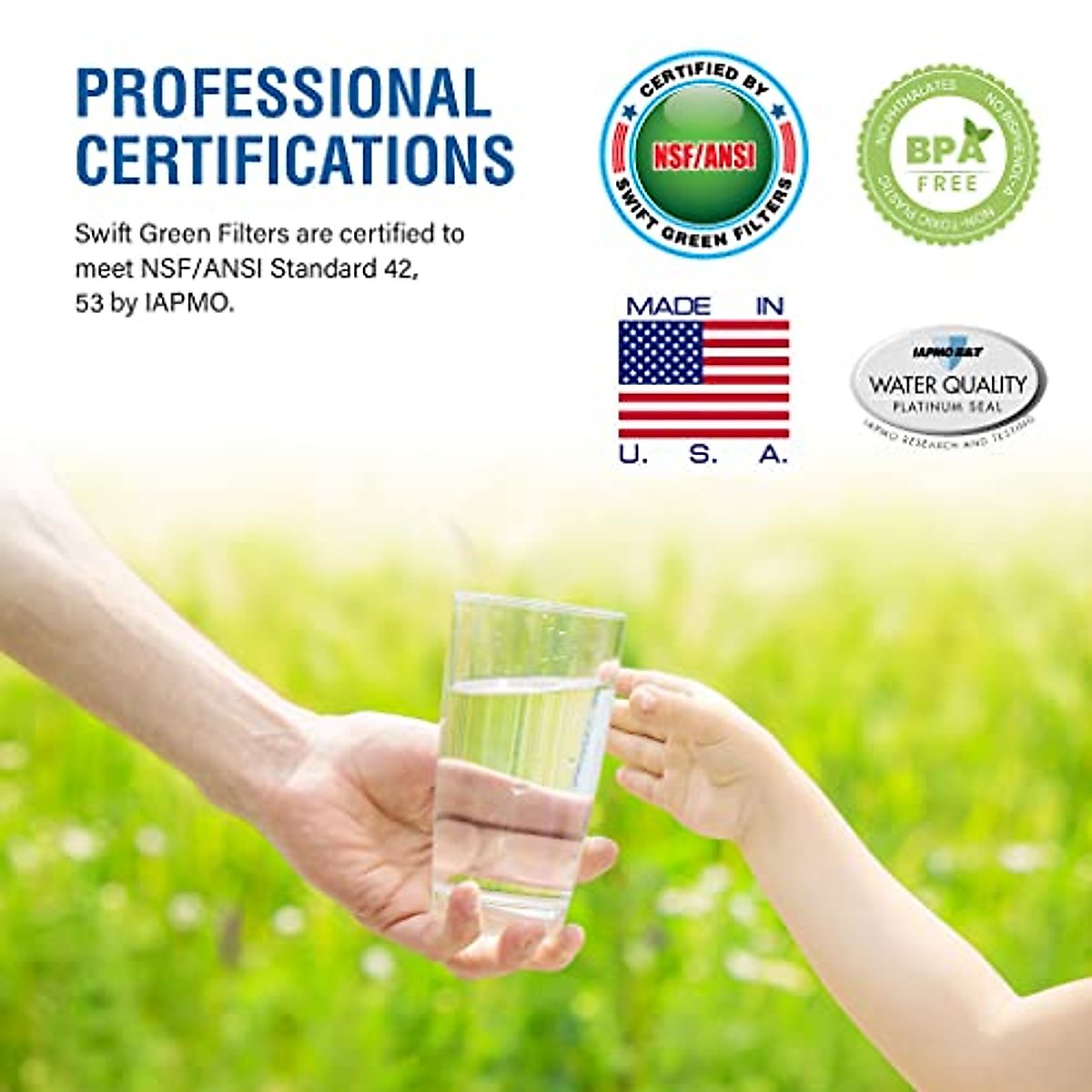 Swift Green Filters CSff Compatible Commercial Water Filter for C-CS-FF(1 Pack), Made in USA