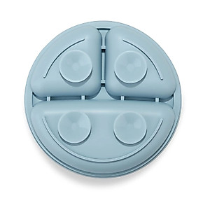 PandaEar Set of 3 Cute Silicone Baby Bibs & Unbreakable Silicone Baby and Toddler Plates