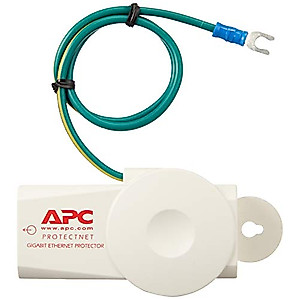 APC Surge Protector for Ethernet Data Port (10/100/1000 Base-T Ethernet lines), ProtectNet (PNET1GB)