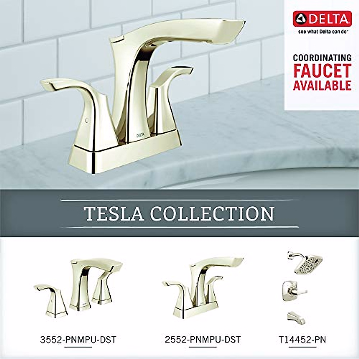 Delta Faucet 75235-PN Tesla Double Robe Hook, Polished Nickel