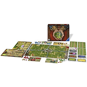 Ravensburger The Rise of Queensdale for Ages 12 & Up - Legacy Strategy Board Game, Brown