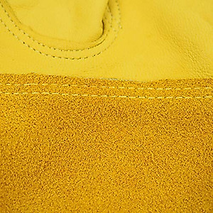 Kim Yuan Rose Pruning Gloves for Men and Women. Goatskin Leather Gardening Gloves