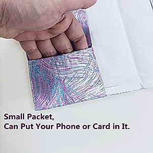 PUPUZAO A5 Book Cover ( Sunset Glow ) Hard Book Sleeve Cover for Paperback,Journal,Diary,Novel,Washable Fabric,Fits Thickness Adjustable