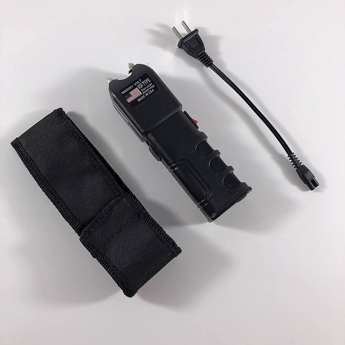 POPOTR Women's Self-Defense Stun Gun Portable Mini Flashlight