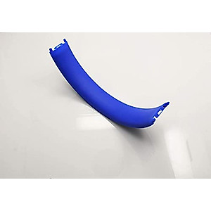 Replacement Top Headband Rubber Foam Cushion Pad Repair Parts Compatible with Beats Studio 2.0 Studio 3.0 Wired Wireless Over-Ear Headphones (Blue)