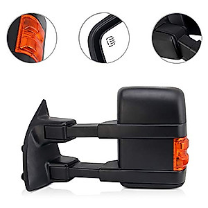 Perfit Zone TOWING MIRROR Replacement Fit for RIGHT Passenger Side SUPER DUTY F250 08-16