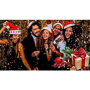 IC ICLOVER LED Earrings, Shiny Glowing LED Lighting Up Stylish Earring Studs Crown Shap Ear Drop Stud, Valentine's Day New Year Wedding Rave Dance Party Decoration Gifts for Women Men Boy Girls-Purple