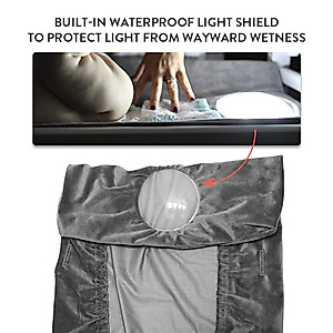 Prince Lionheart IllumiPAD Changing Pad Cover, Grey