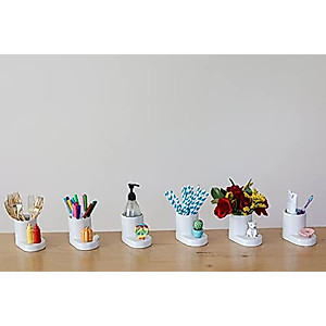 Nora Fleming Pinstripes Round Cutie Container