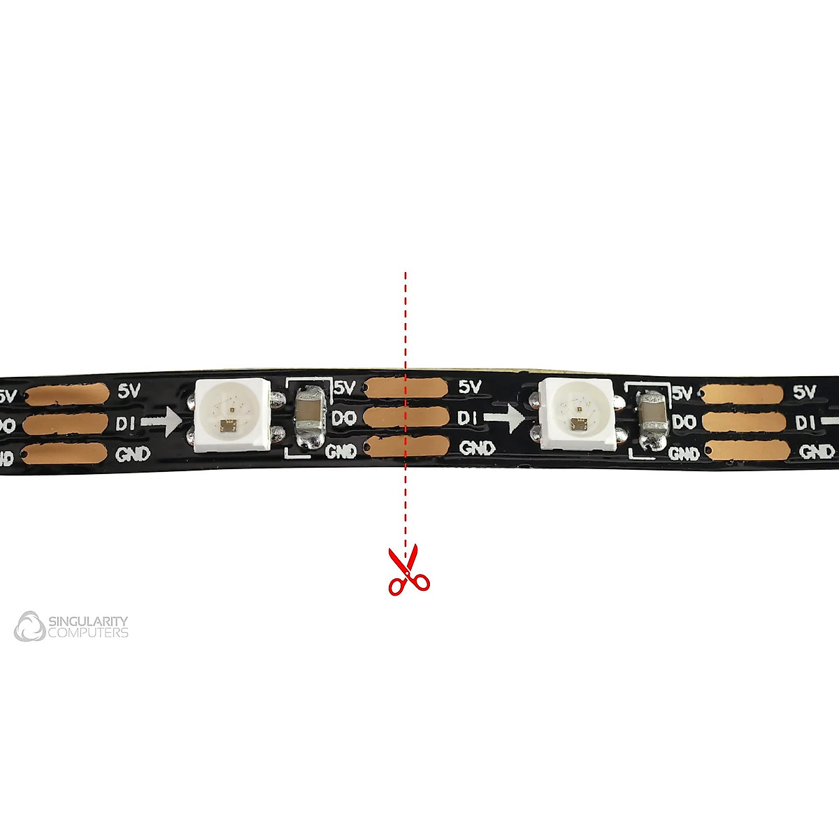 Singularity Computers Spectrum 2.0 D-RGB 30cm LED Strip - D-RGB