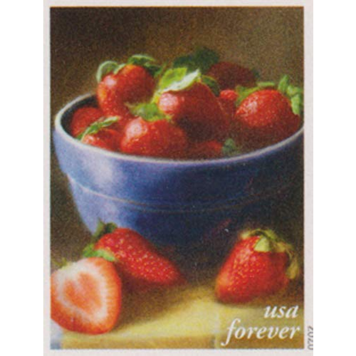 USPS Fruits and Vegetables Forever Stamps Booklet of 20