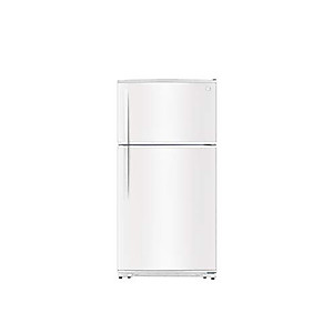 Kenmore Top-Freezer Refrigerator with LED Lighting and 20.8 Cubic Ft. Total Capacity, White