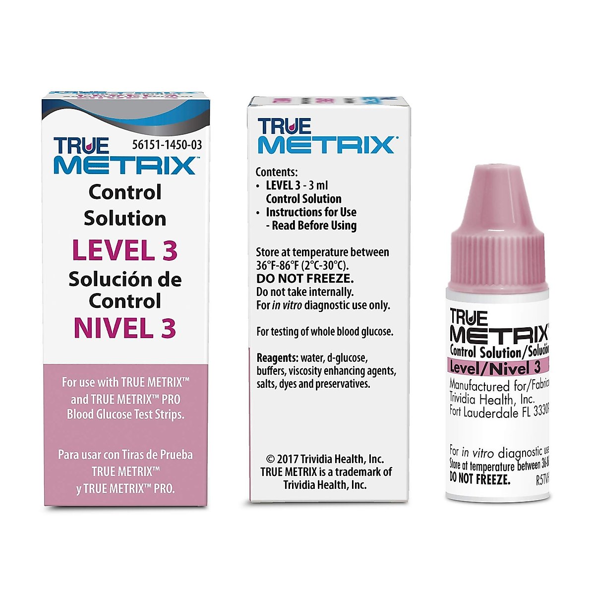 TRUE METRIX® Control Solution Bundle Level 1, Level 2 and Level 3 Solutions + TRUEplus® Log Book