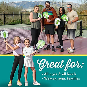 Big Dill Pickleball Original Carbon Fiber Pickleball Paddle | USA Pickleball Approved Paddles | Premium Graphite Pickleball Racket for Beginners to Pro Single Pickle Ball Paddle with Cover …