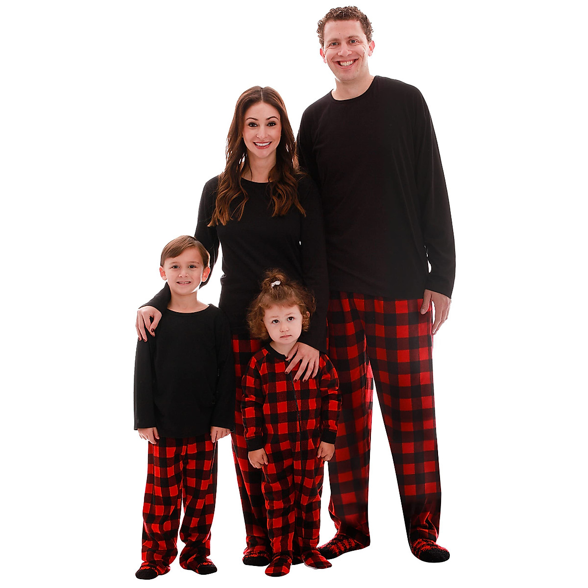 #followme Family Pajamas Microfleece Kids Pajama Set 45579-10195-10-12