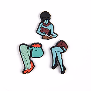 Horror Movie Shoe Charms Shoes Decoration Halloween Accessories for Teens Boys Girls Birthday Halloween Gifts TRS025-20pcss