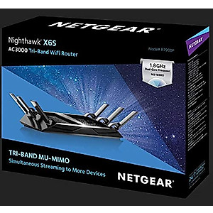 Netgear Nighthawk X6S AC3000 Smart WiFi Router