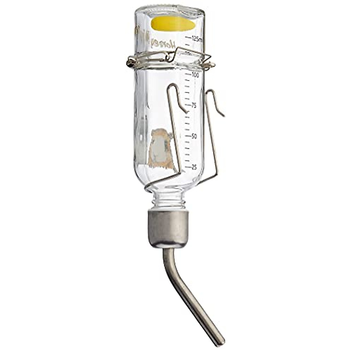 Trixie Honey and Hopper Glass Water Bottle, 125 ml