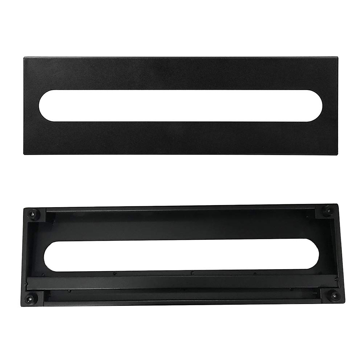 GOKKO Small Guitar Pedal Board 15.7 x 4.9 inches Pedalboard with Carrying Bag