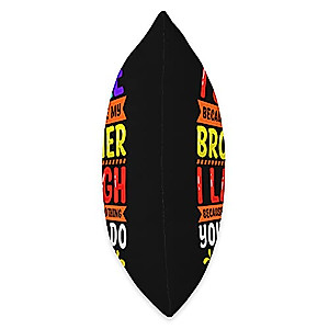 I Smile Because You're My Brother Shop Smile Because You're My Brother I Laugh Nothing You Can Do Throw Pillow, 18x18, Multicolor