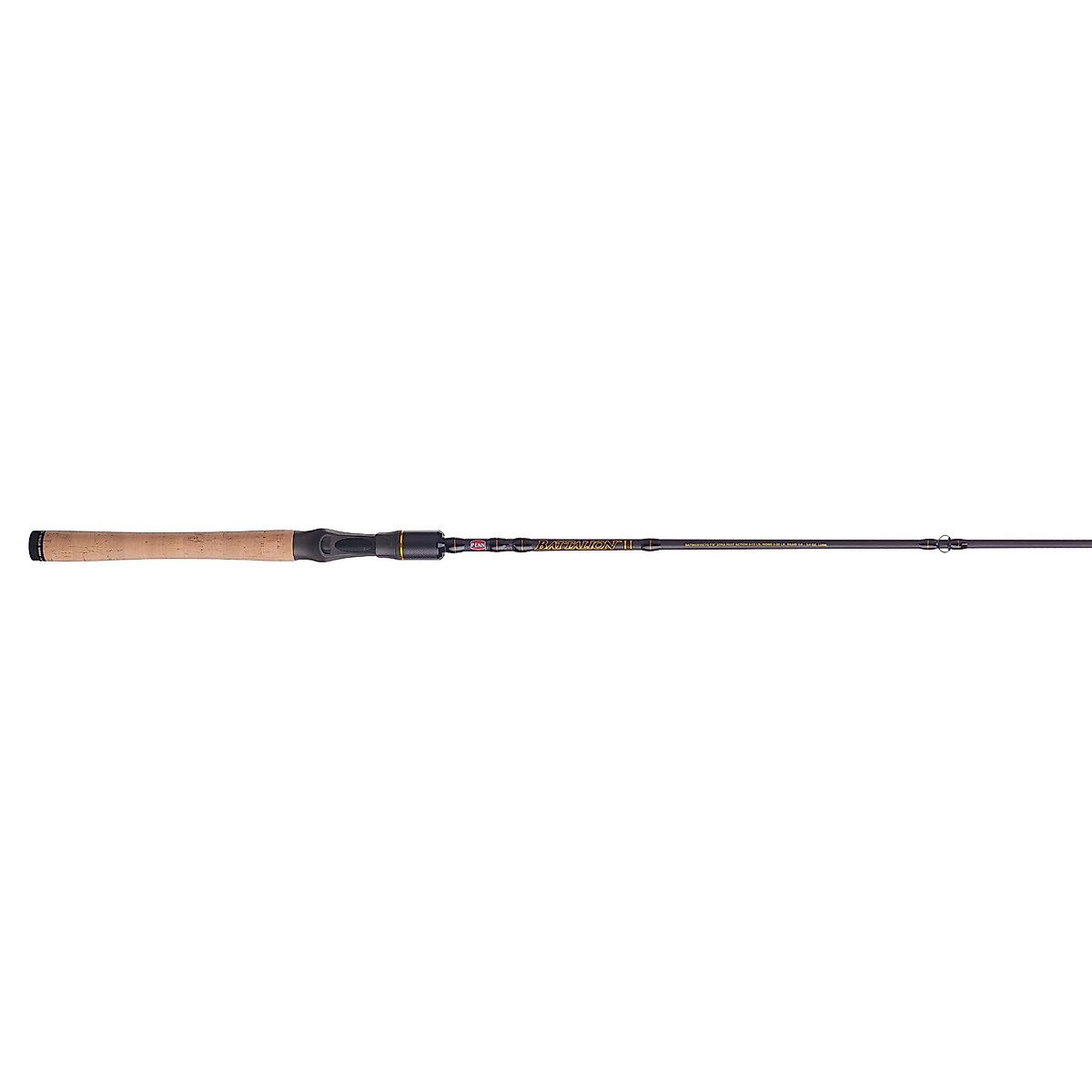 PENN Fishing Battalion II Inshore Casting Fishing Rod, Black/Gold, BATINII1017C70, 7' - Medium - 1pc