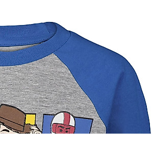 Disney Pixar Toy Story Woody Buzz Lightyear Forky Toddler Boys 2 Pack Long Sleeve T-Shirts Red/Gray/Blue 3T