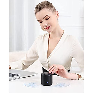 EWA A106Max Loud Bluetooth Speakers Extra Deep Bass, 8W HD Sound Louder Volume Wireless Speaker, Bluetooth 5.0 Wireless for Home, Party, Outdoor, Travel (Black)