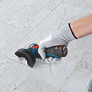 Bosch Professional 12V System GWS 12V-76 cordless angle grinder (three cutting discs, disc diameter: 76 mm, excluding batteries and charger, in carton)