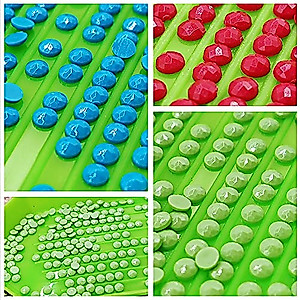 LANDFAIR Diamond Painting Kits - 15x20 inch Round Full Drill Mediterranean Morning Diamond Art Kits for Adults