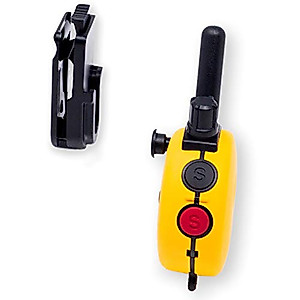 Educator Belt/Saddle/Purse Quick-Release Transmitter Holder for Educator Remote Dog Training Collars,Black