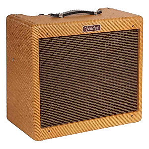 Fender Blues Junior Guitar Amplifier, Lacquered Tweed, with 2-Year Warranty