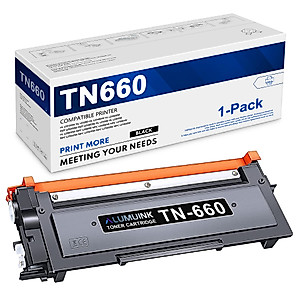 TN660 High Yield Toner Cartridge Replacement for Brother TN660 TN-660 to Use with HL-L2320D HL-L2360DW HL-L2340DW HL-L2380DW DCP-L2540DW MFC-L2740DW Printer (Black,1 Pack)