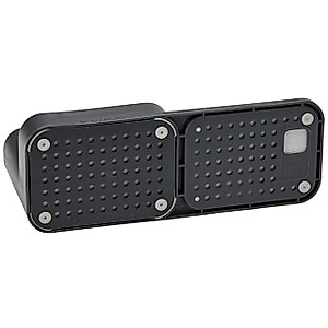 madesmart Sink Station-Granite, Drying Stone Collection, 3 Compartment, Accelerates Moisture Evaporation, Natural & Mineral Materials, Non-Slip Base