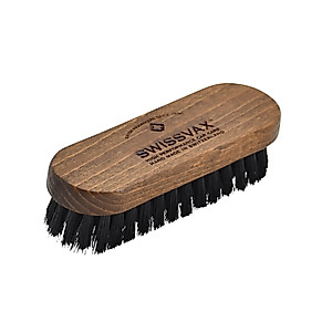 SWISSVAX Leather Care KIT, Interior Leather Cleaner, Cleaning Brush, Microfiber Towel and Leather Milk