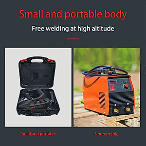 Welder Machine HBCHEN 110V Handheld Portable Welding Machine,Digital screen display, 1.6-3.2mm Stick Welder,20-200A Welder Machine Kit