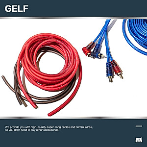 DEVMO GELF 8" Compact Enclosed Powered Enclosed Subwoofer for CAR Under seat