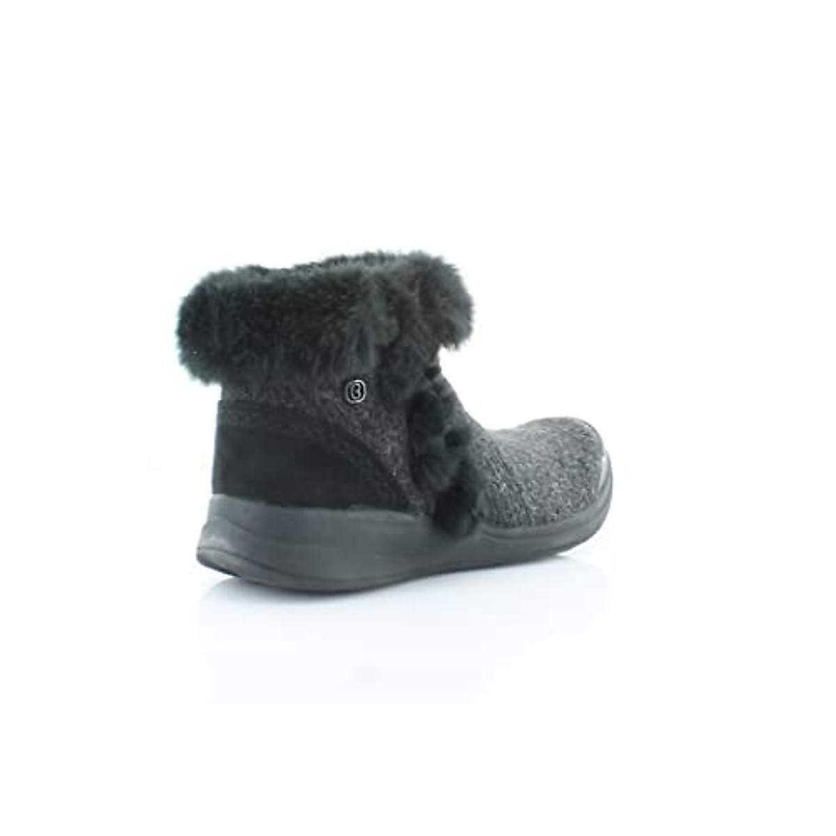 BZees Iris Black Faux Wool 6 M