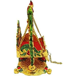 Krishna Jhoola Thakur ji, Laddu Gopal Jhula, For Home And Office Decor Jhula Metal