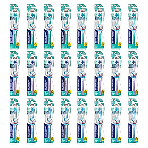 GuruNanda Butter On Gums Toothbrush with 8000+ Softex Bristles, Ultra Soft Bristles for Sensitive & Receeding Gums, Perfect for Whiter Teeth, 24 Count