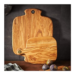 Berard RACINE Olivewood Handle Cutting Board, One Size