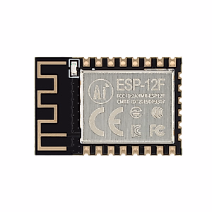 JESSINIE 5Pcs ESP-12F ESP8266 Wireless Transceiver Board Module WiFi ESP8266 Microcontroller 802.11N Serial Remote Port Network Development Board for Arduino NodeMCU