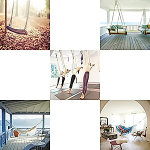 TooTaci 1000lb Capacity Hammock Hanging kit,Hammock Hooks Heavy Duty with Screw Bolts,Stainless Steel Hammock Wall Hooks for Wall/Ceiling Mount,Indoor Outdoor Wall Mount Kit for Swing Chairs Hanging